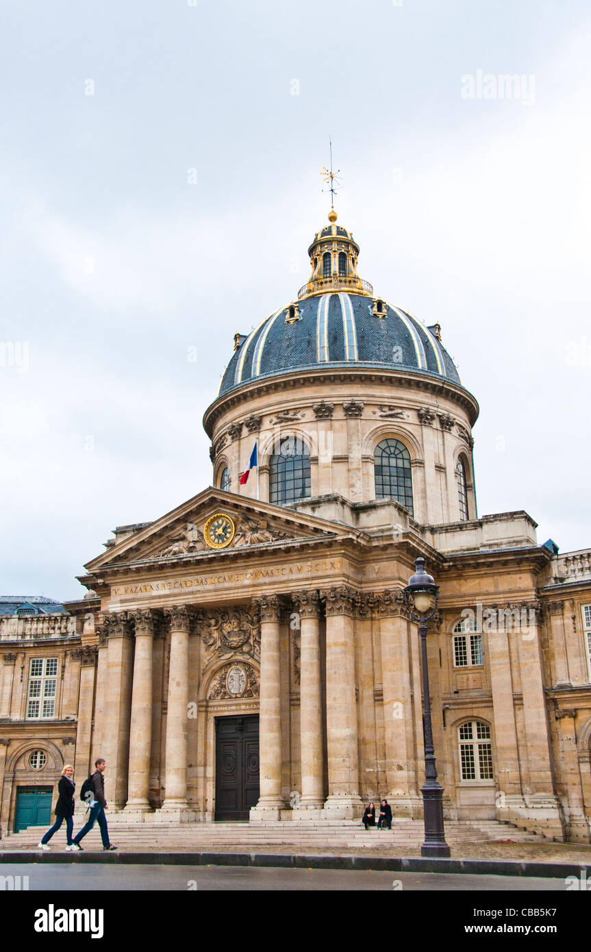 Institute of France Paris Stock Photo - Alamy