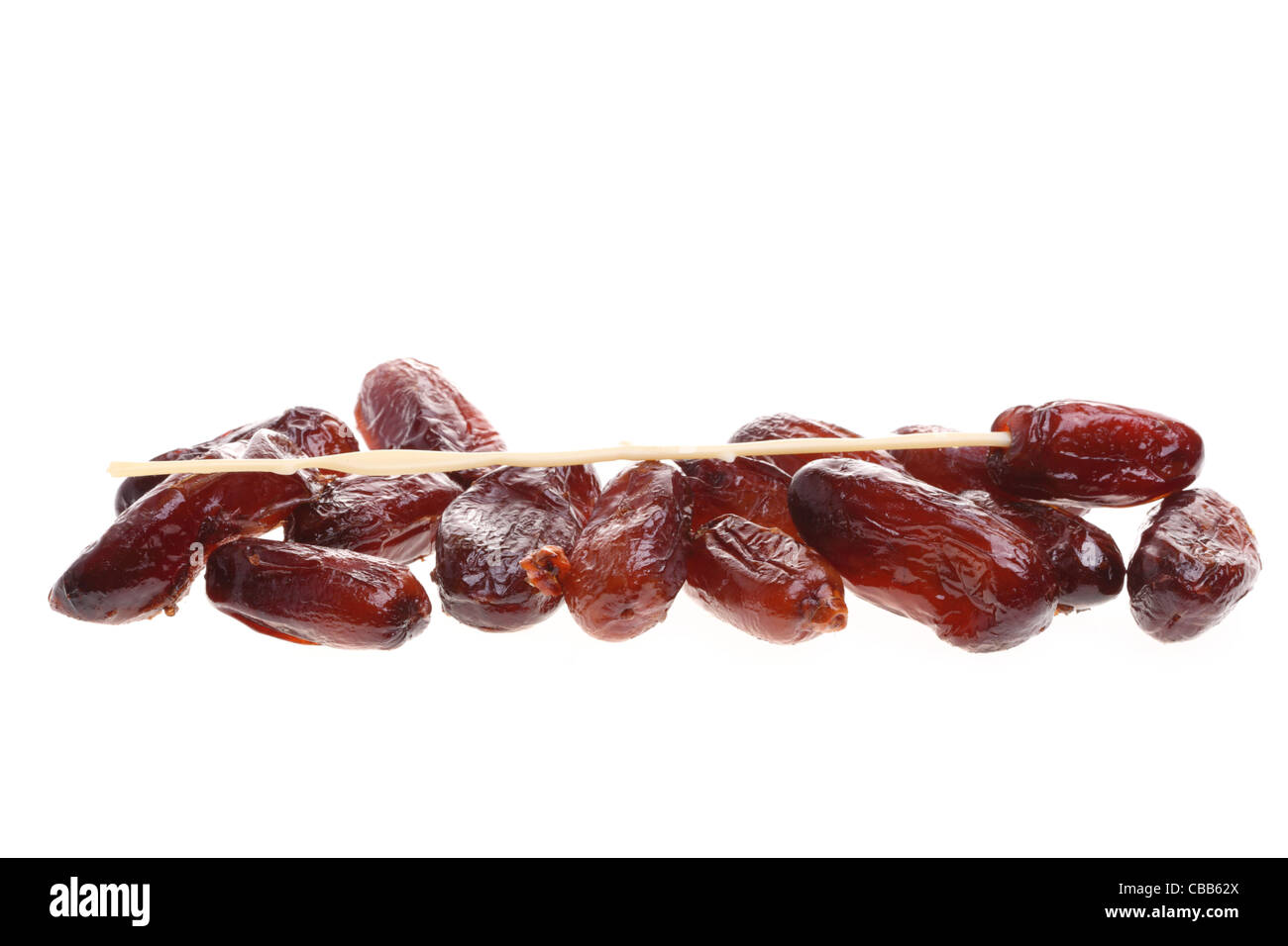 Dried date fruits isolated on white background Stock Photo - Alamy