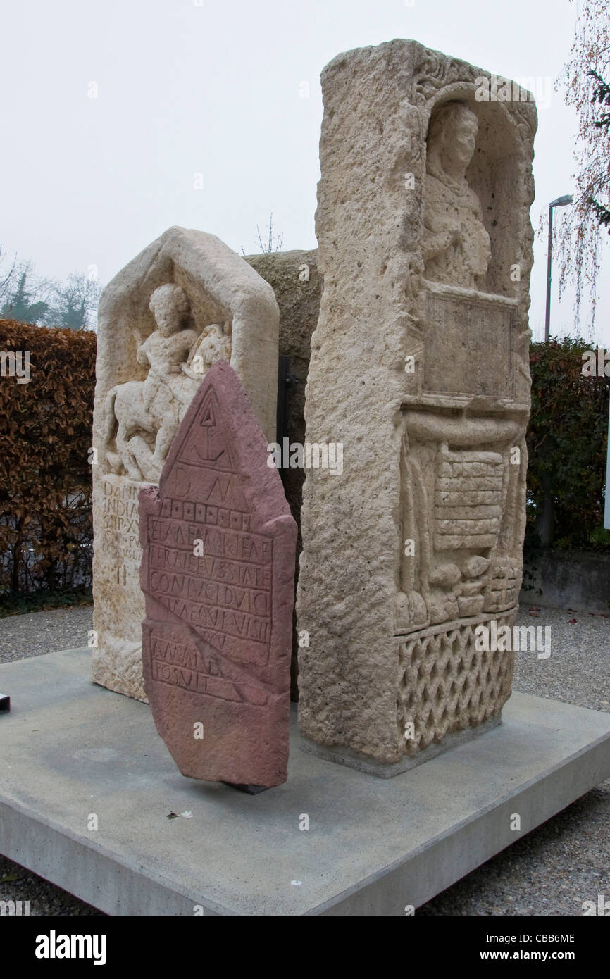 Sculpture, Archaeological site, Augusta Raurica, Augst, Switzerland ...
