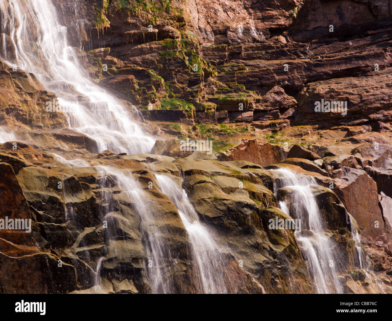 Waterfall in Ouray, Colorado Stock Photo - Alamy