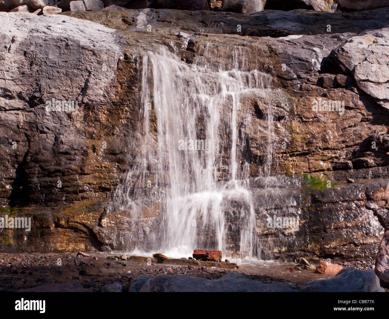 Waterfall in Ouray, Colorado Stock Photo - Alamy