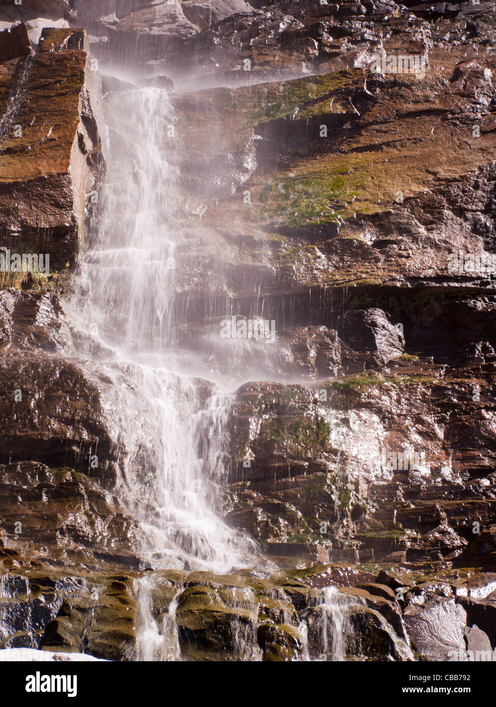 Waterfall in Ouray, Colorado Stock Photo - Alamy