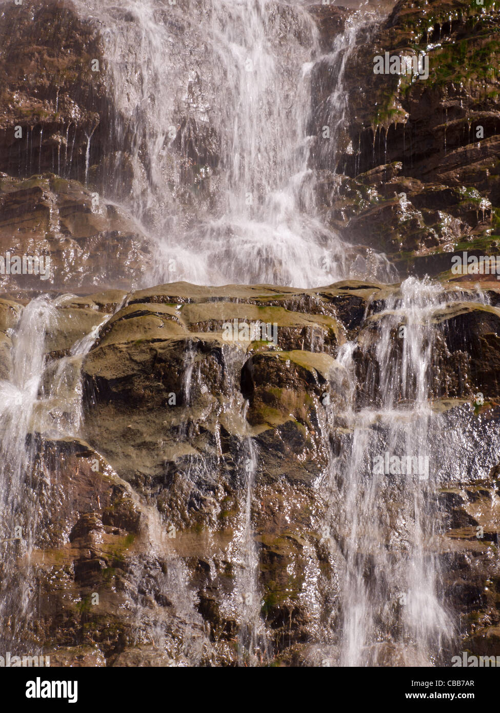 Waterfall in Ouray, Colorado Stock Photo - Alamy