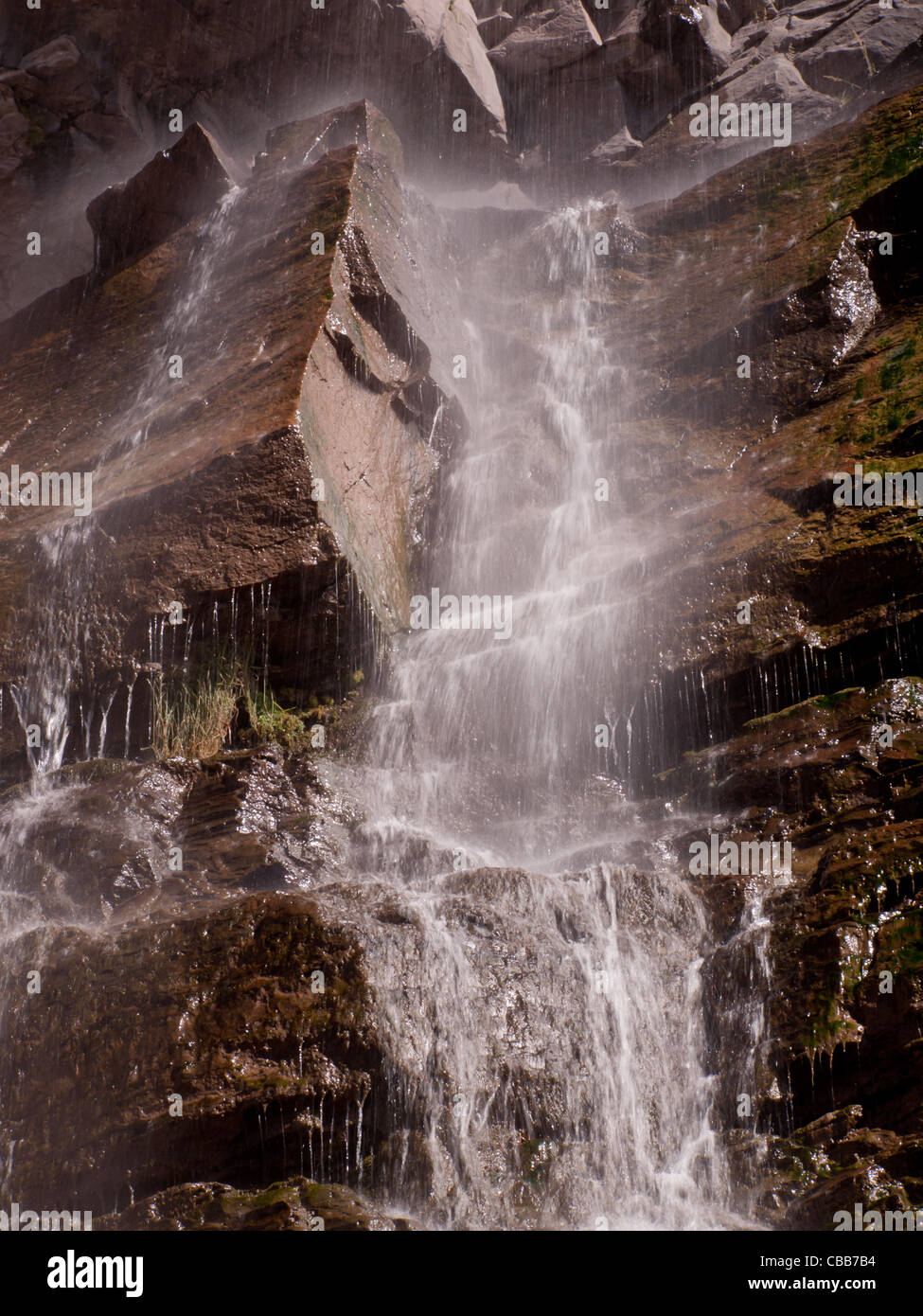 Waterfall in Ouray, Colorado Stock Photo - Alamy