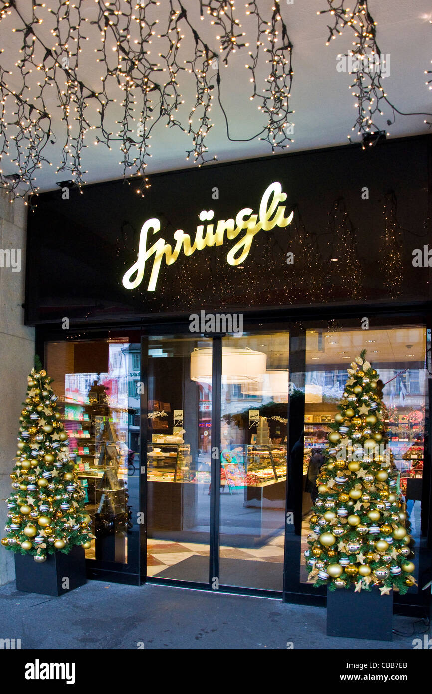 Sprungli confectionery hi-res stock photography and images - Alamy