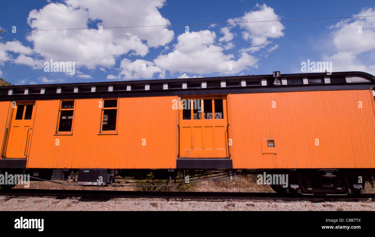 Durango to Silverton Narrow Gauge Train. This train is in daily ...