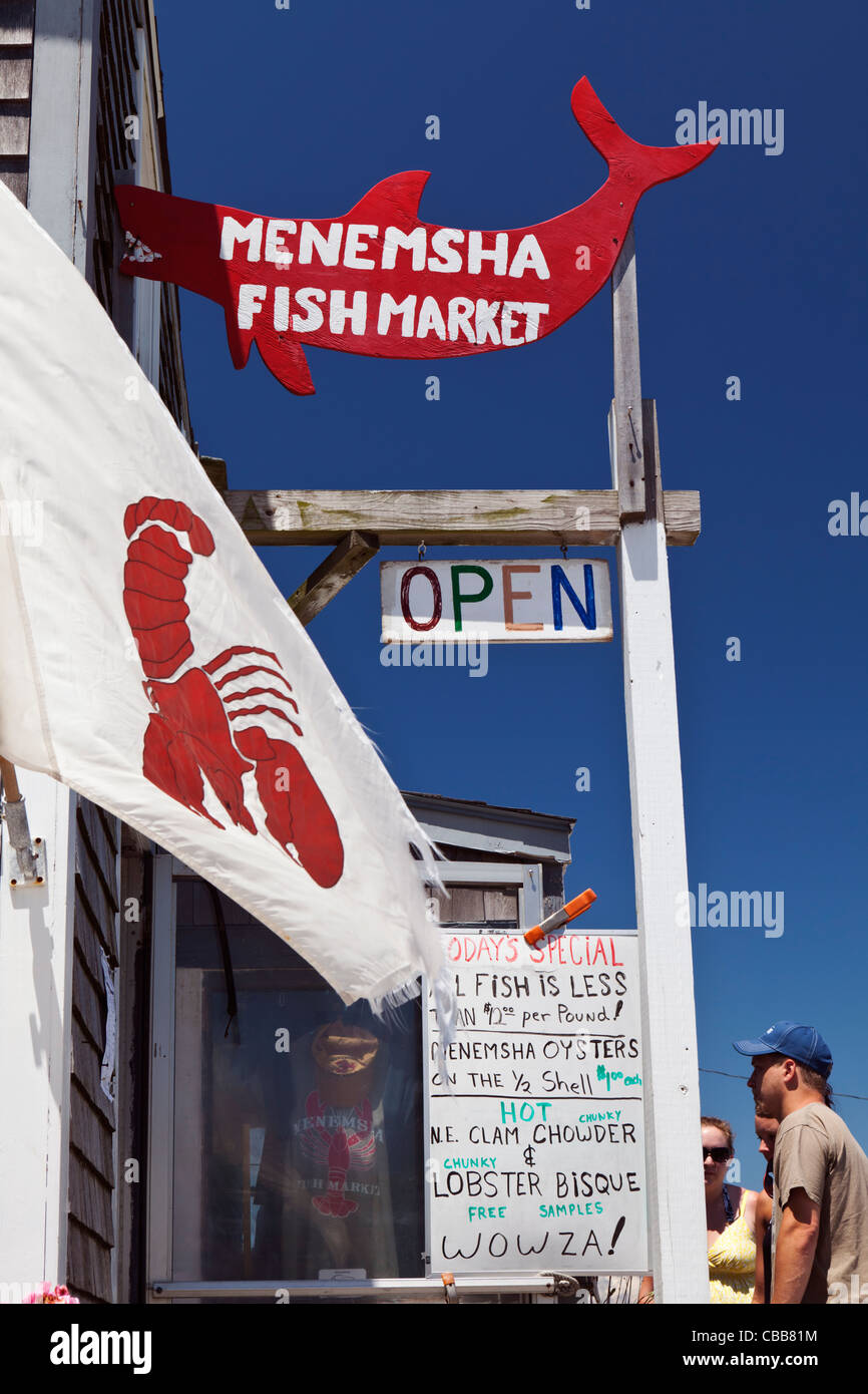 Lobster Shack Menemsha Martha's Vineyard Cape Cod Massachusetts USA ...
