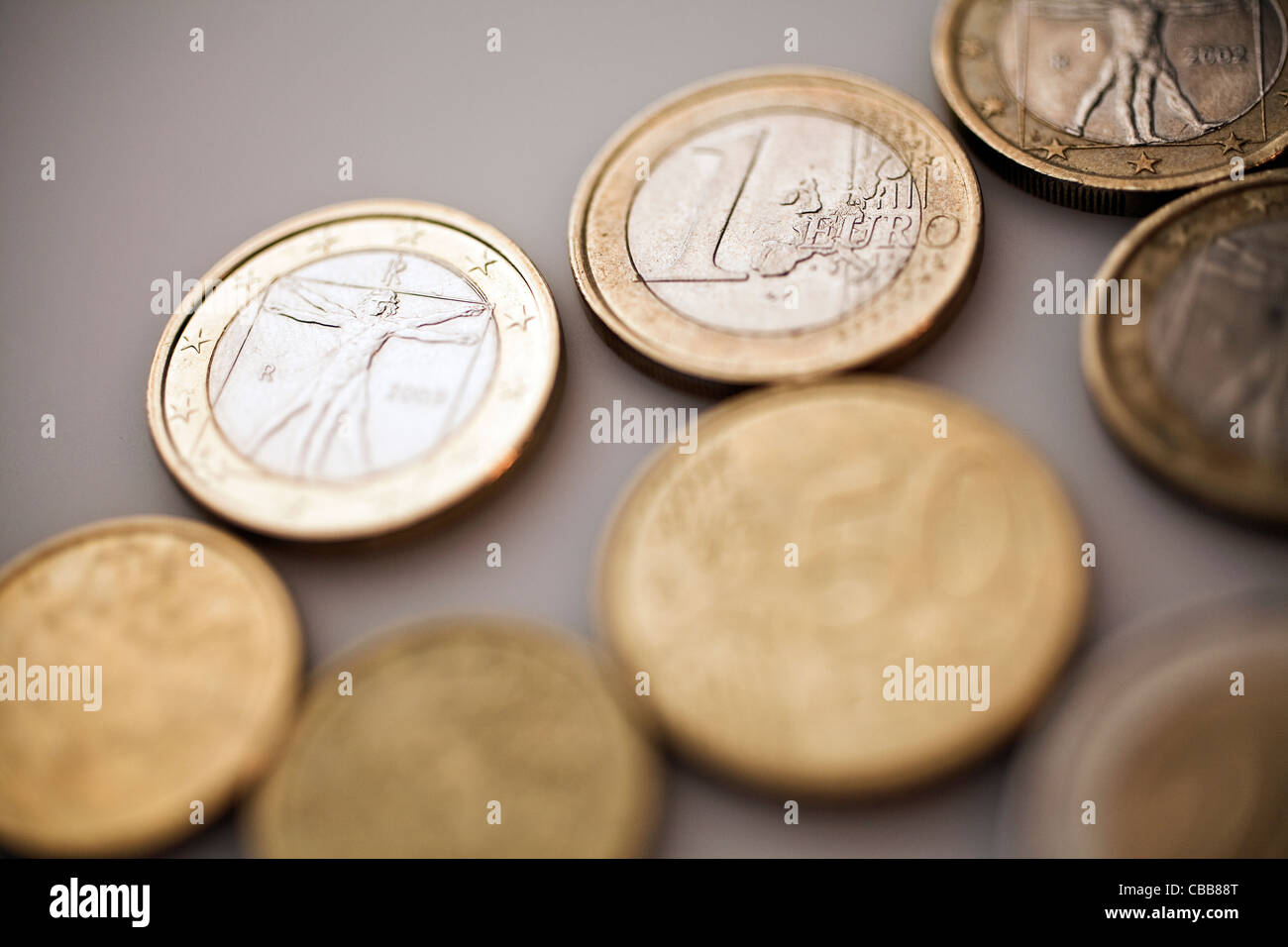 euro, coin, currency Stock Photo - Alamy