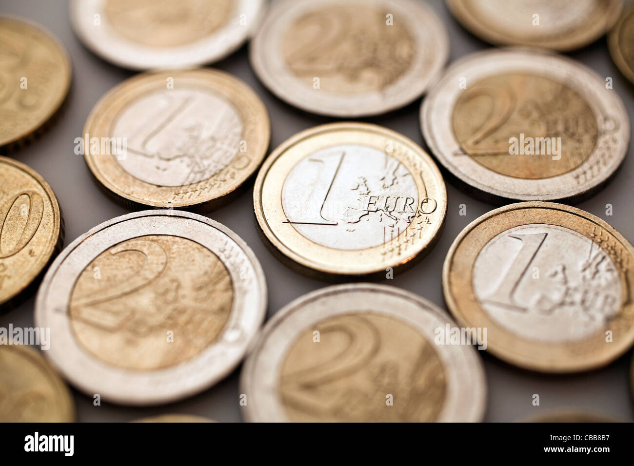 euro, coin, currency Stock Photo - Alamy