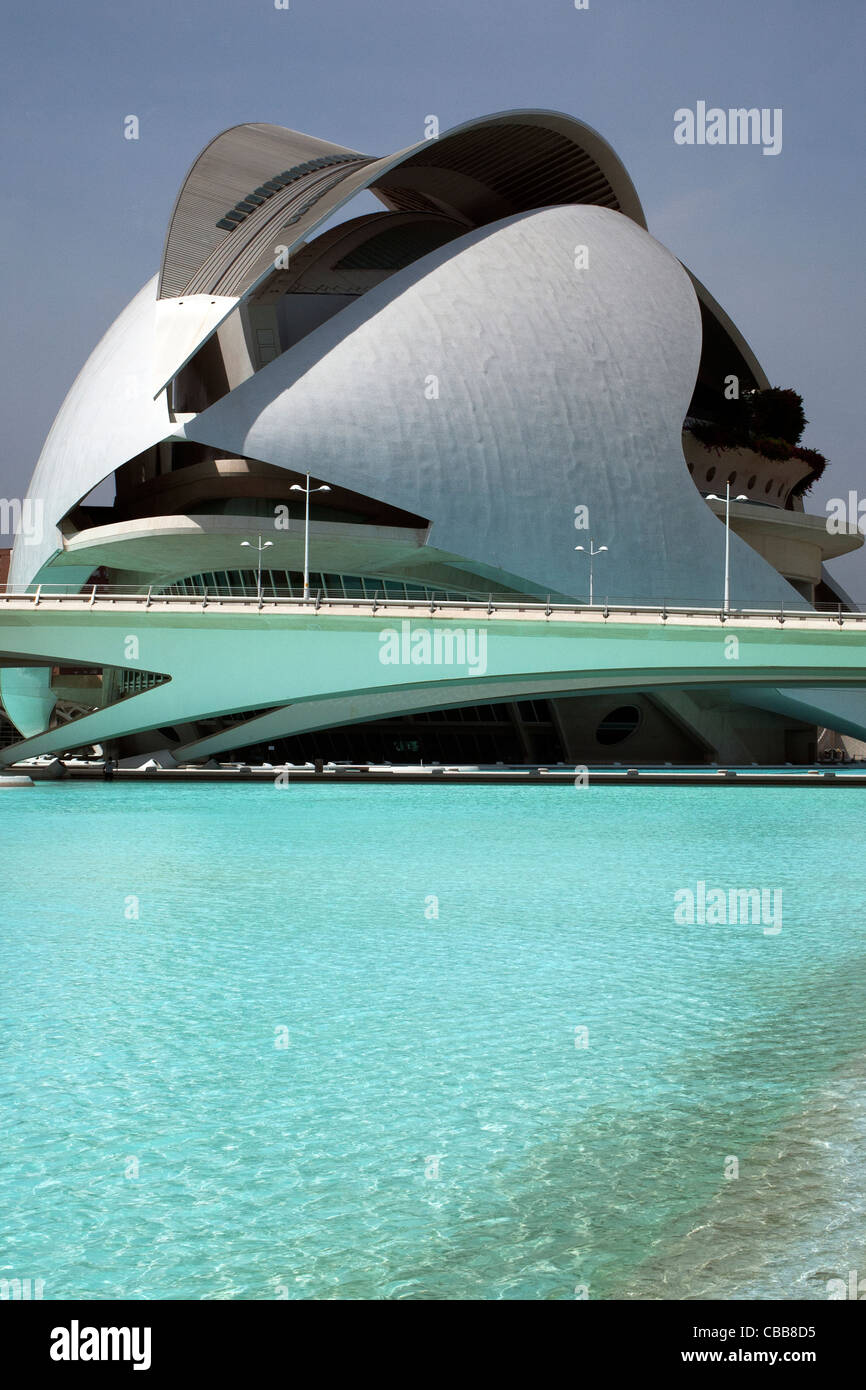 Valencia Opera House, City of Arts and Sciences, Valencia, Spain (Palau ...