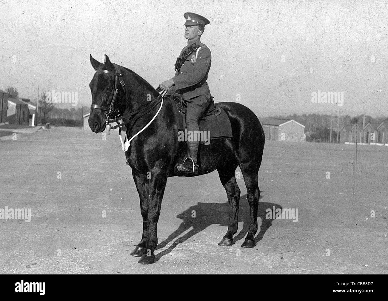 A ww1 mounted trooper Stock Photo - Alamy