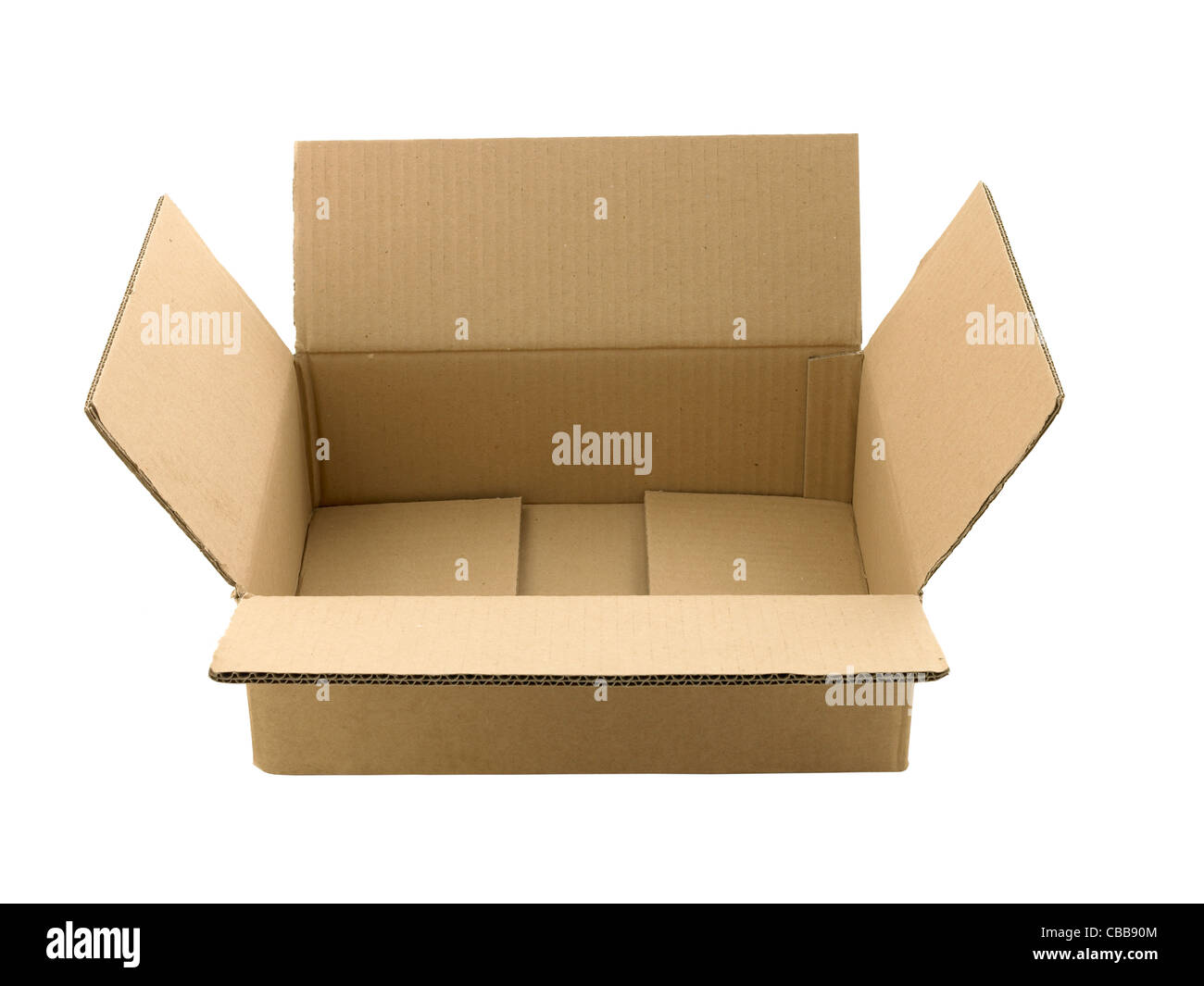 Cardboard box open lid hi-res stock photography and images - Alamy