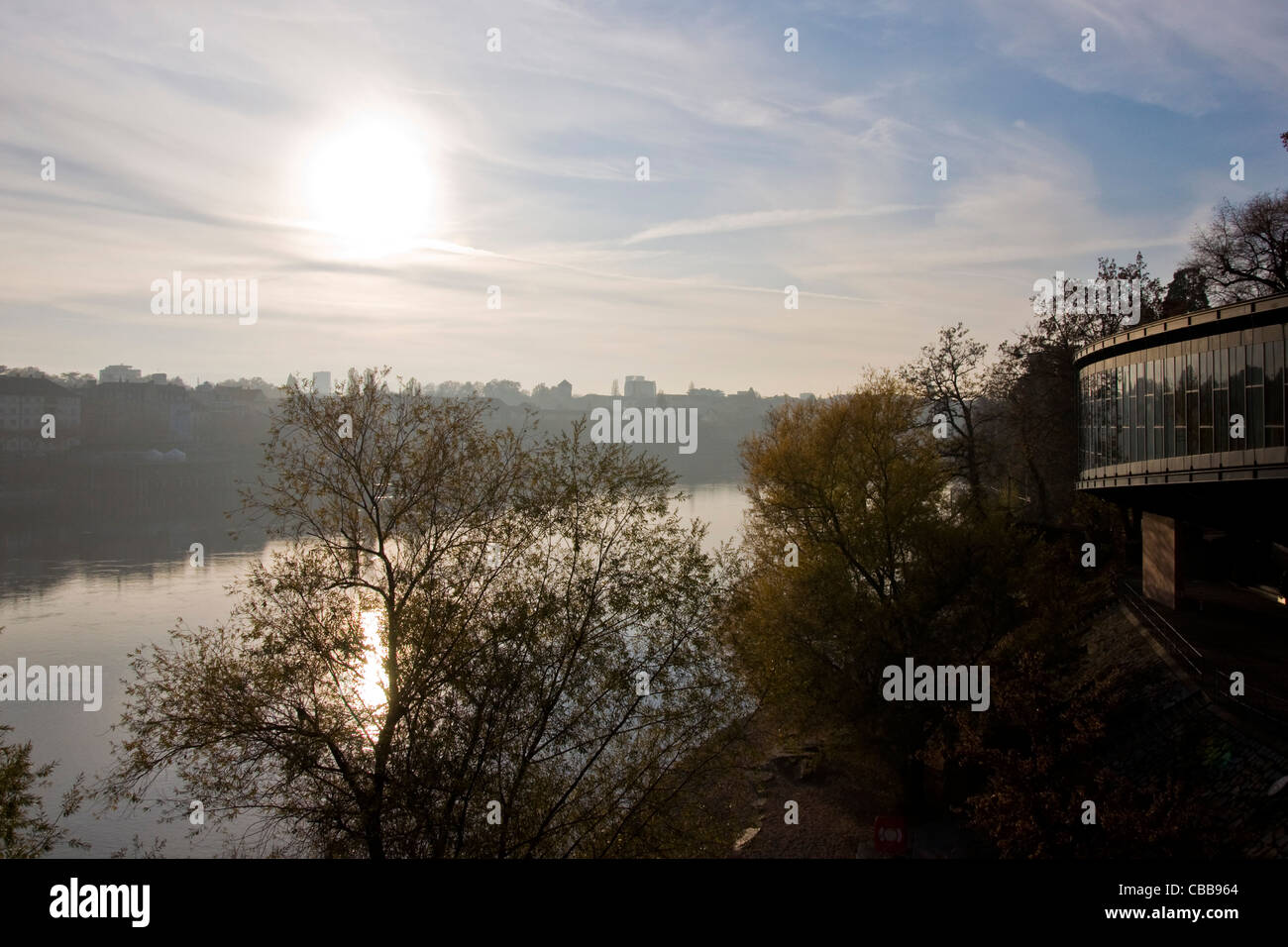 Basel, Landscape, Rhine, Switzerland Stock Photo - Alamy