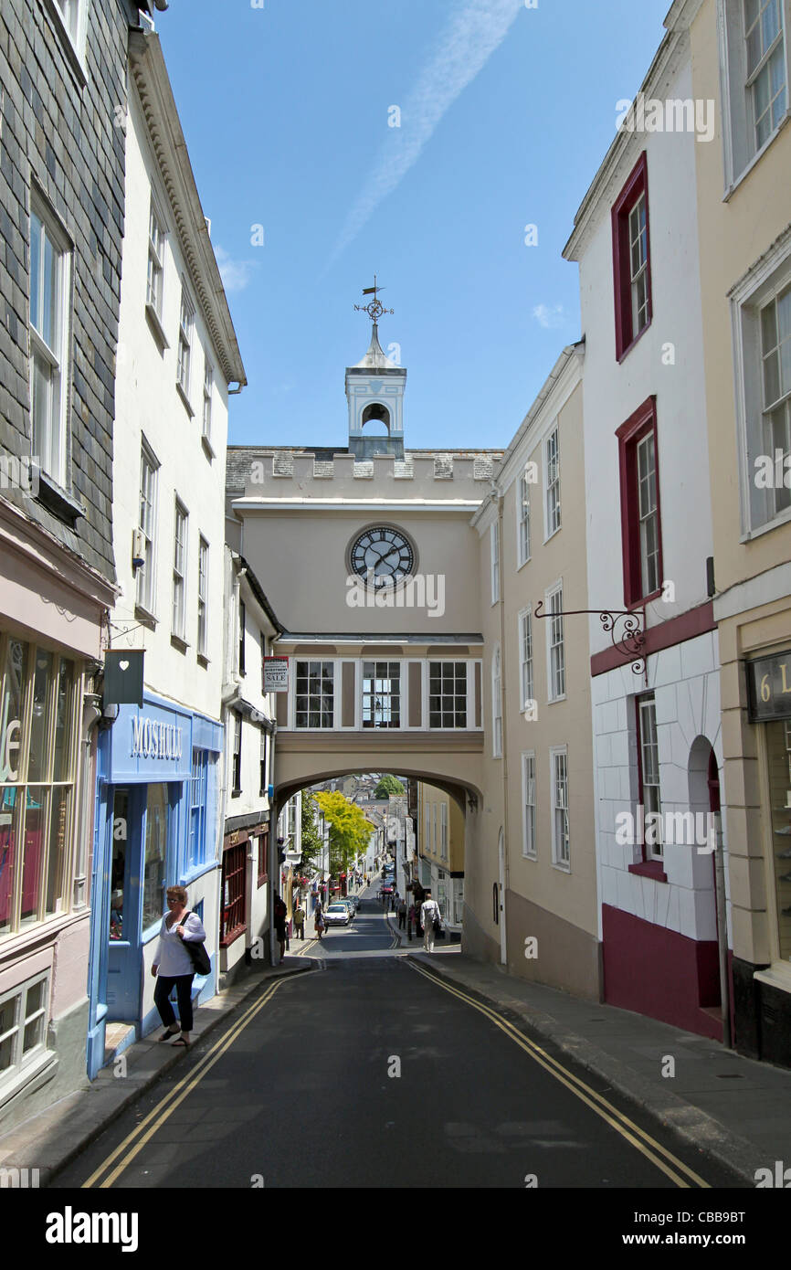 Totnes high street hi-res stock photography and images - Alamy