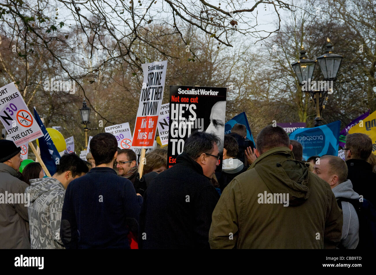 Public sector workers people on strike union unions striking rally York ...