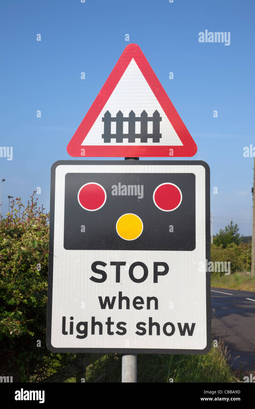 England, Road Sign Stock Photo - Alamy