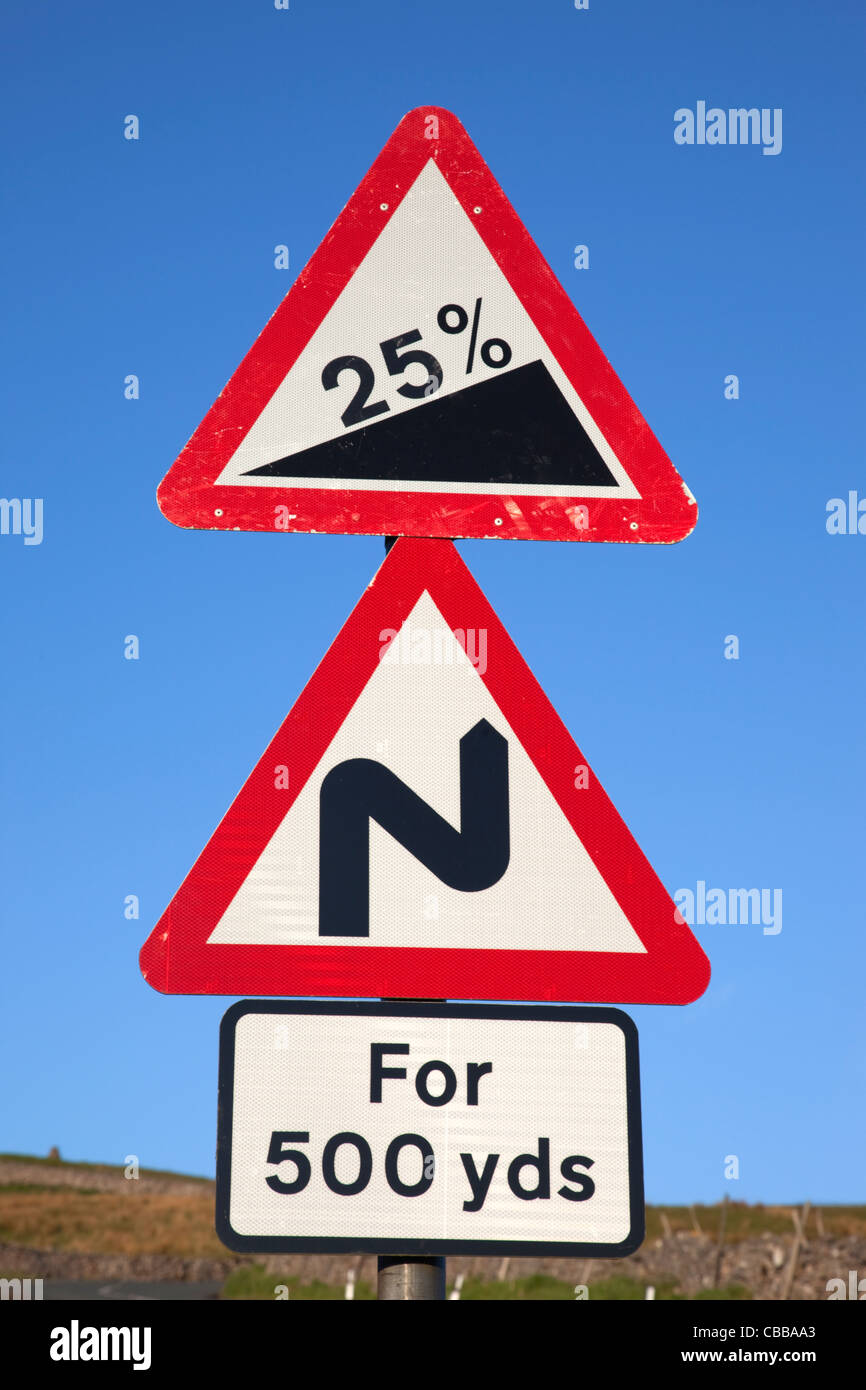 England, Road Sign Stock Photo - Alamy