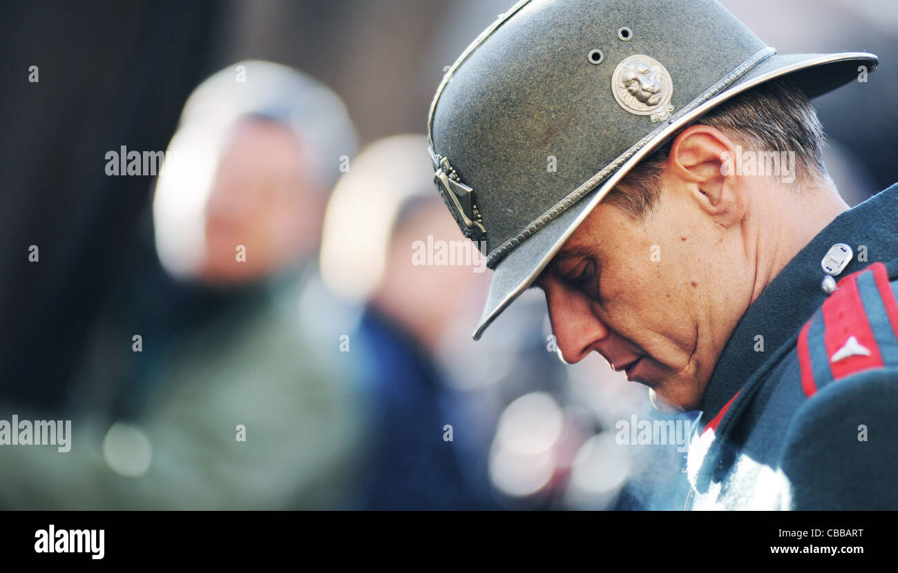 Roman Luknar during shooting of historic movie Lidice by director Petr ...