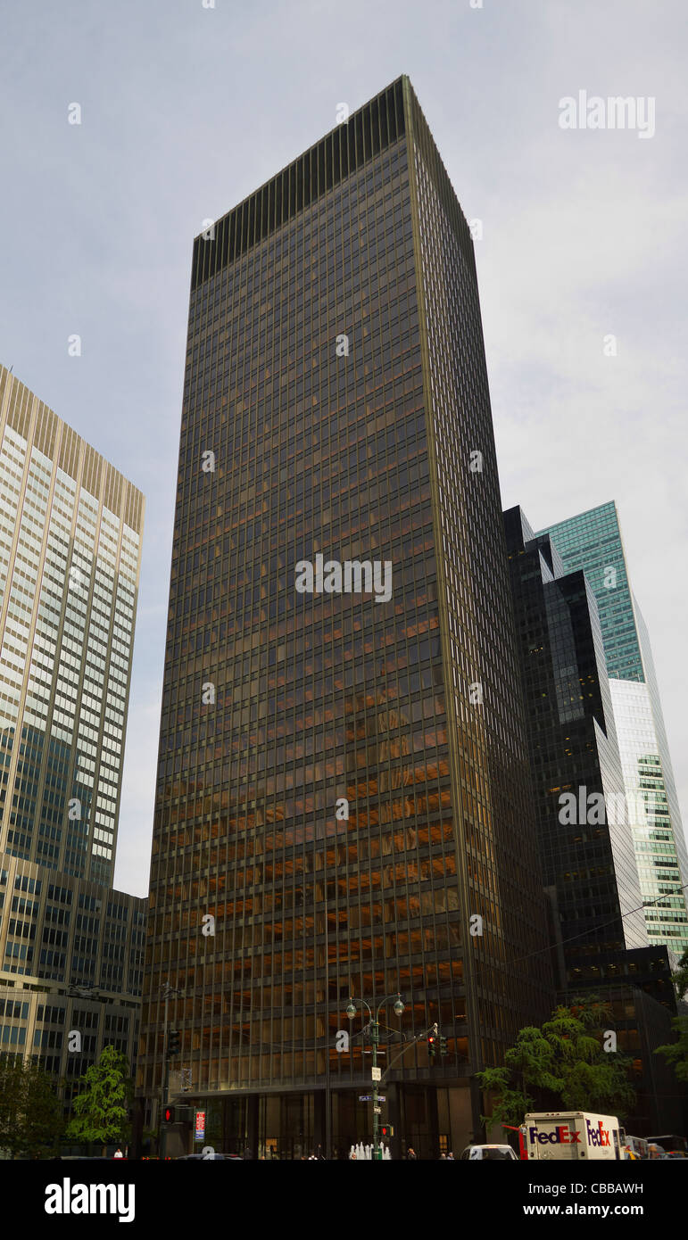 Seagram Building, New York Stock Photo - Alamy