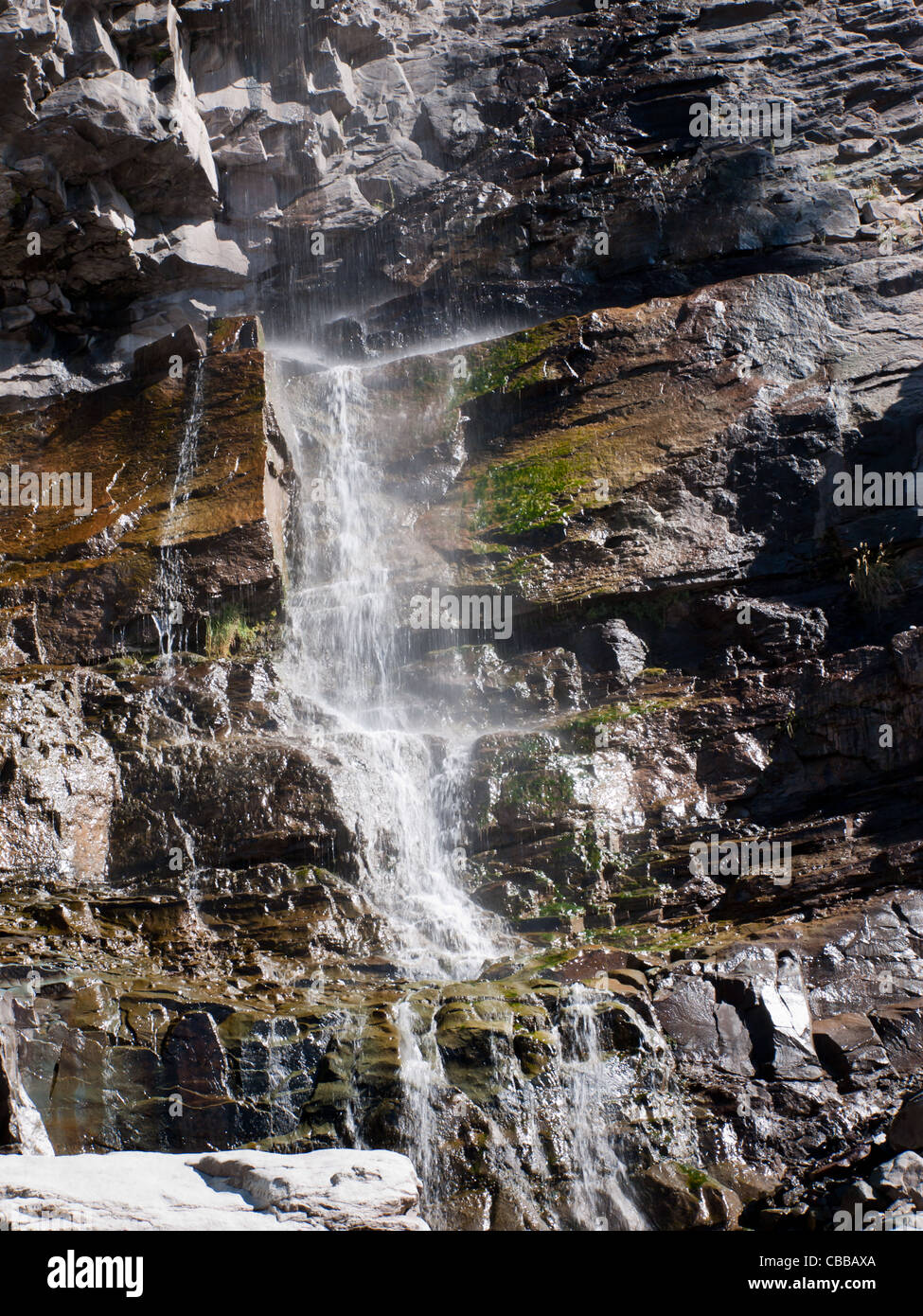 Waterfall in Ouray, Colorado Stock Photo - Alamy