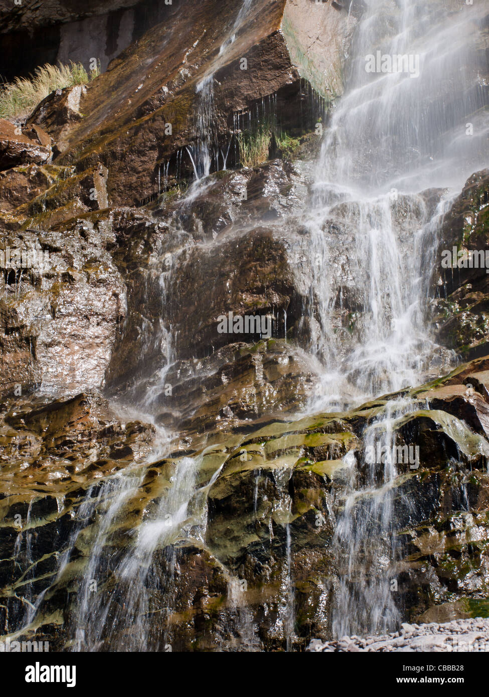 Waterfall in Ouray, Colorado Stock Photo - Alamy