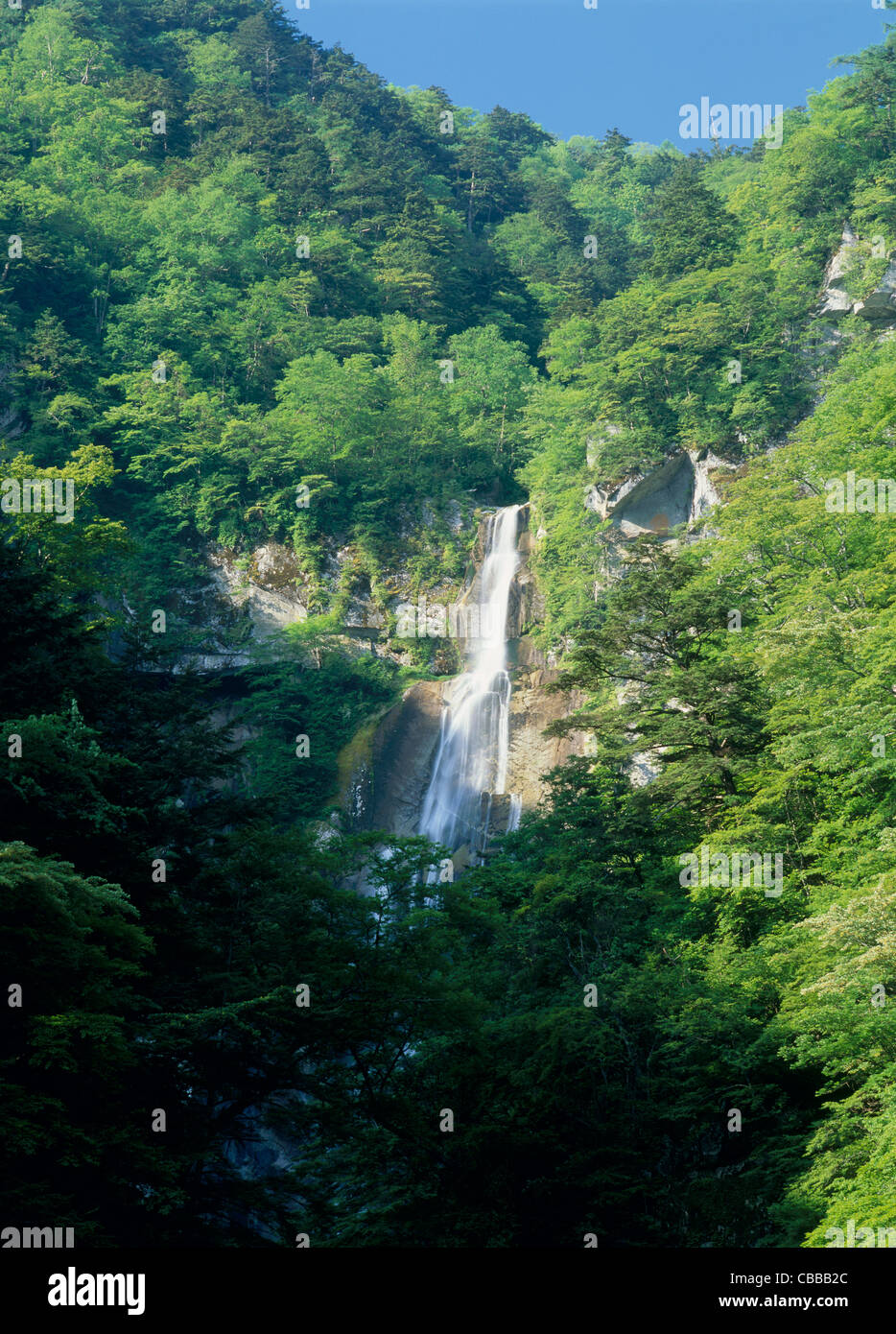 Shojin Waterfall, Hokuto, Yamanashi, Japan Stock Photo - Alamy