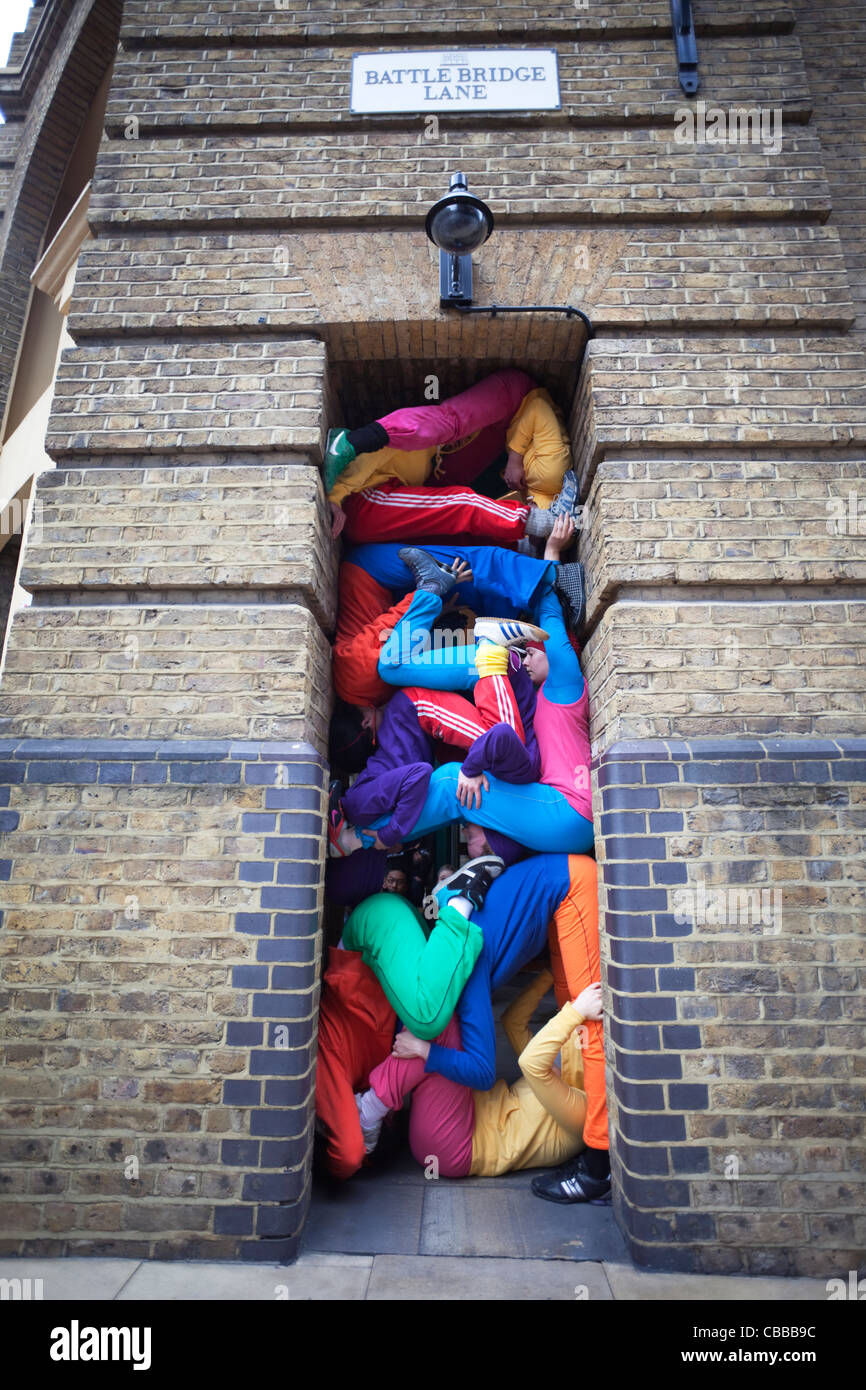 England, London, Southwark, Bodies in Urban Spaces Show Stock Photo - Alamy