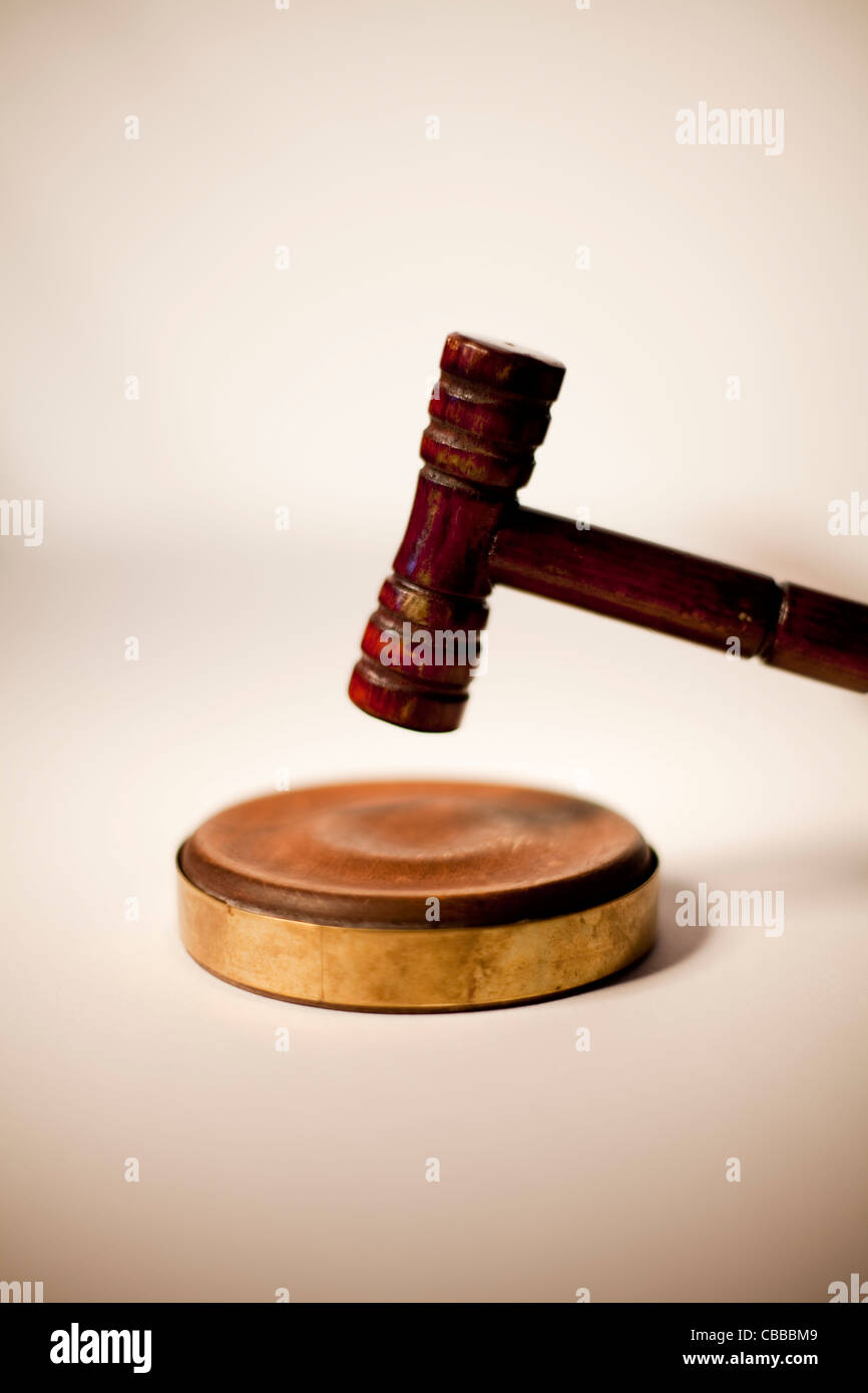 An illustrative photo of hammer, gavel, court, auction (CTK Photo/Josef ...