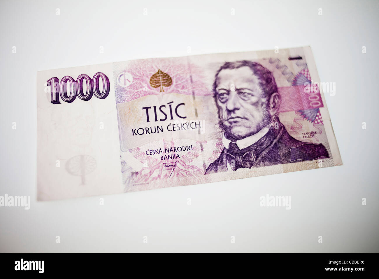 Czech crown banknote hi-res stock photography and images - Alamy