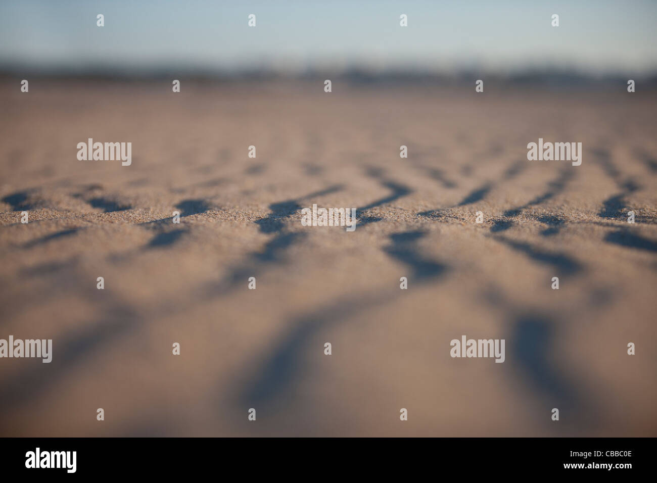 Ripples in the sand Stock Photo - Alamy