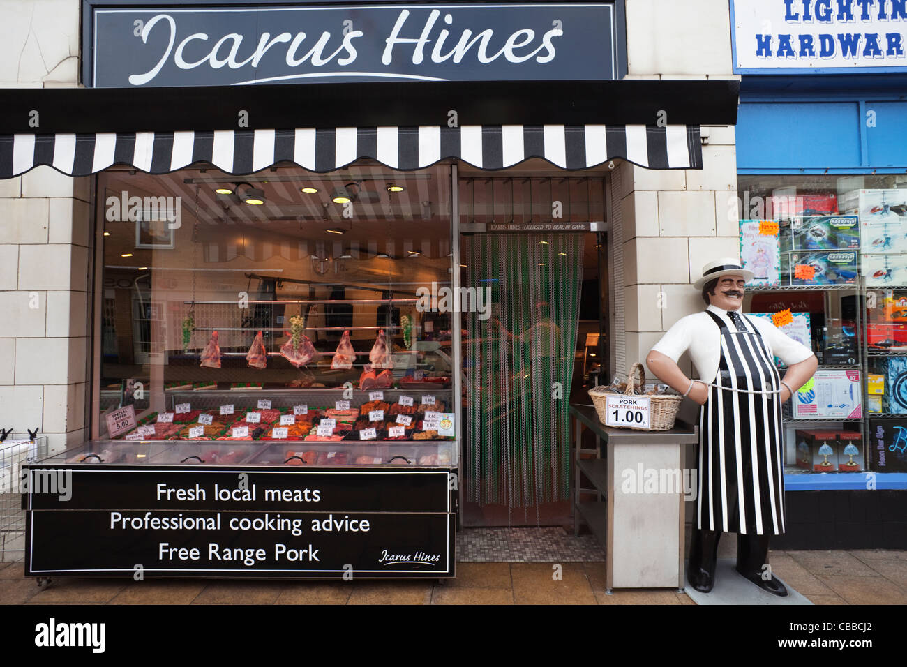 England, Norfolk, Cromer, Butchers Shop Stock Photo - Alamy