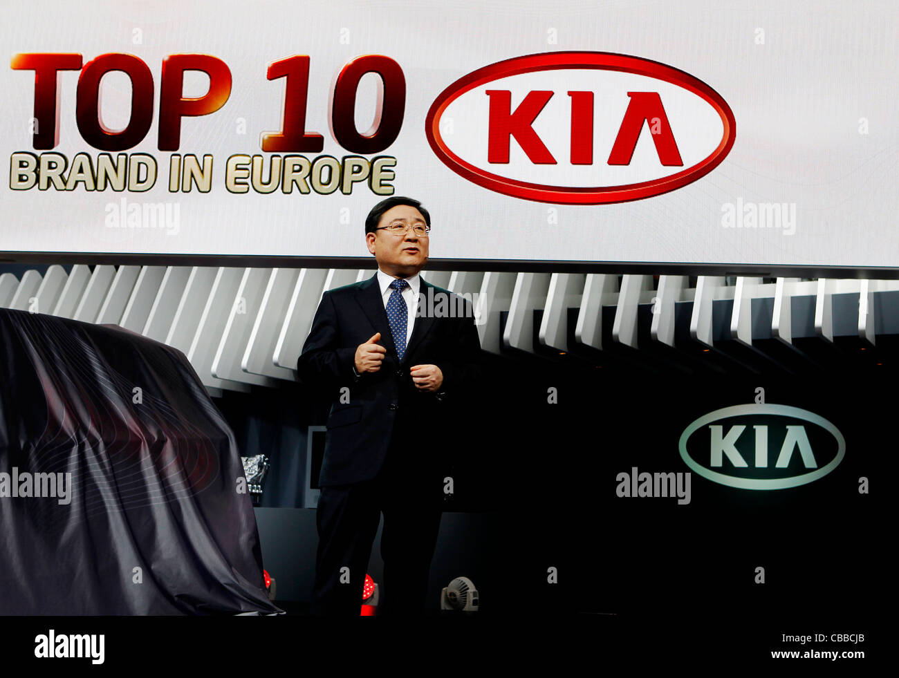 Hyoung-Keun Lee, Vicechairman and CEO Kia Motors Corporation, Kia ...