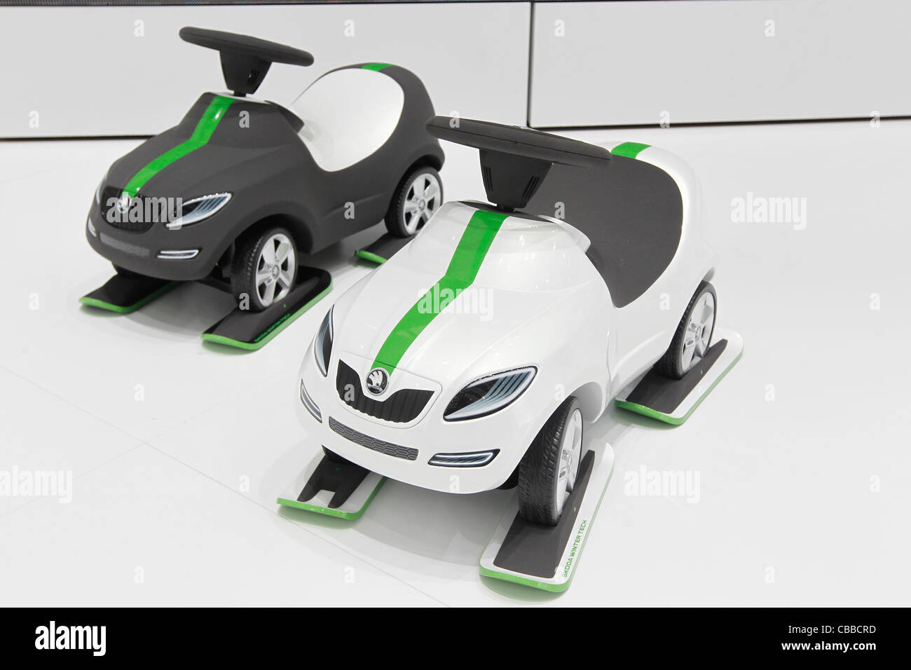Skoda car for kids, on the 81st. International Motor Show in Geneva ...