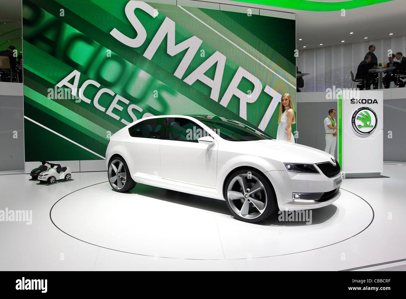 Concept car Skoda Vision-D, designed by Skoda Chief designer Jozef ...