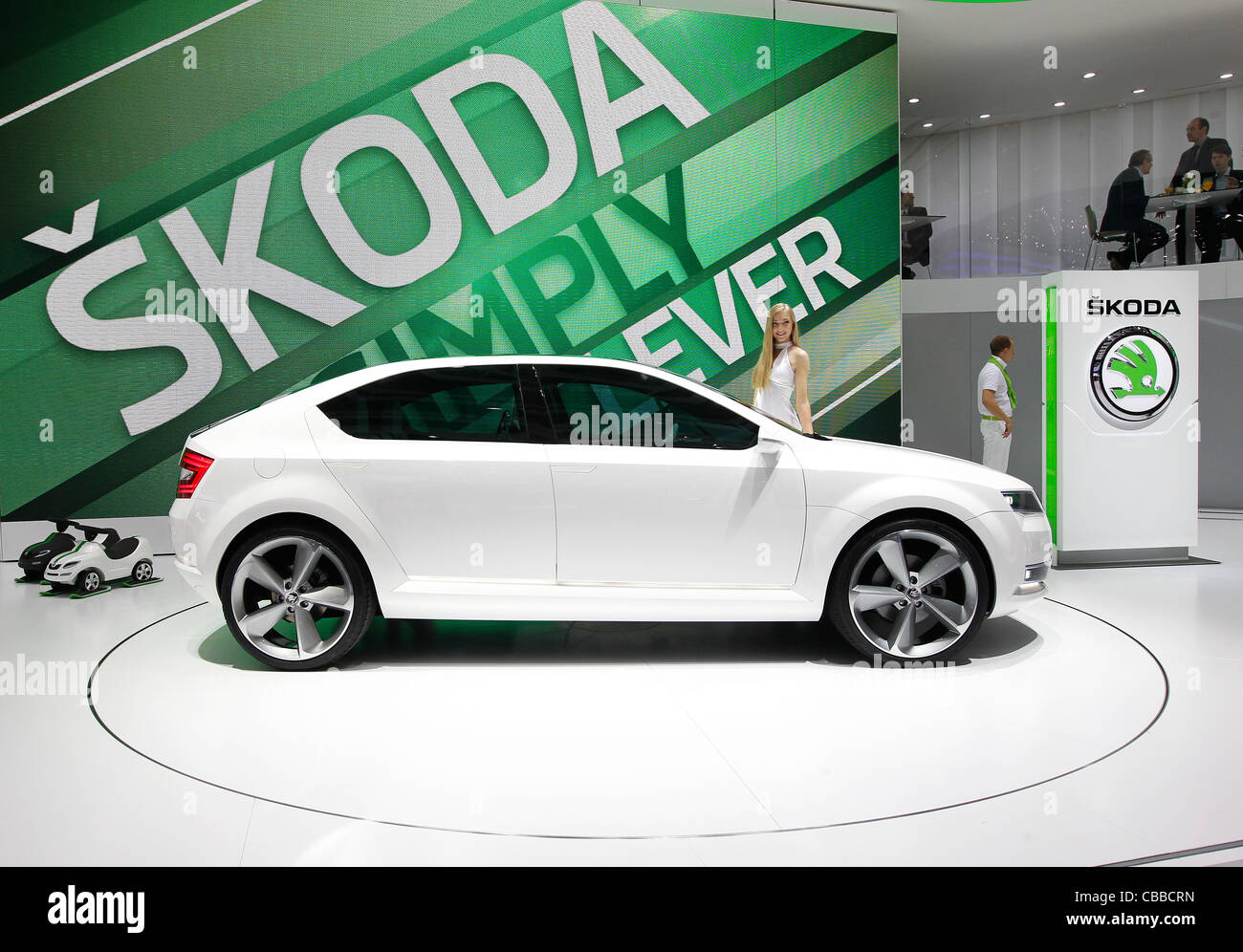 Concept car Skoda Vision-D, designed by Skoda Chief designer Jozef ...