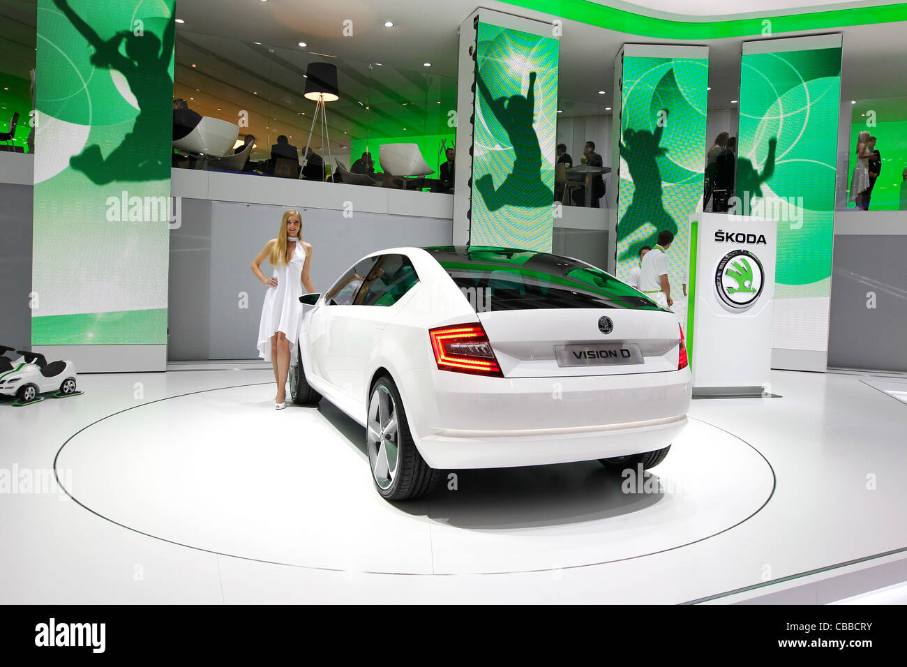 Concept car Skoda Vision-D, designed by Skoda Chief designer Jozef ...