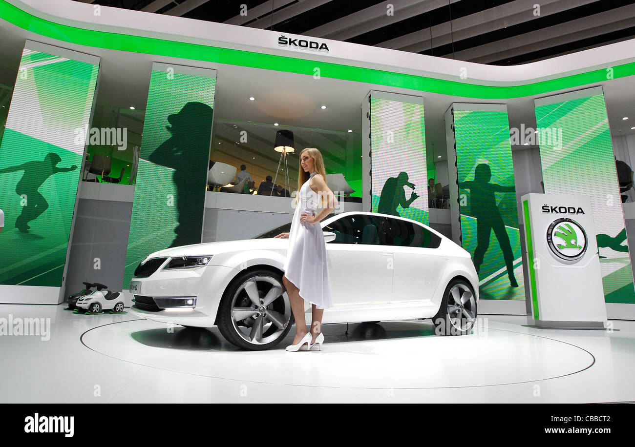 Concept car Skoda Vision-D, designed by Skoda Chief designer Jozef ...