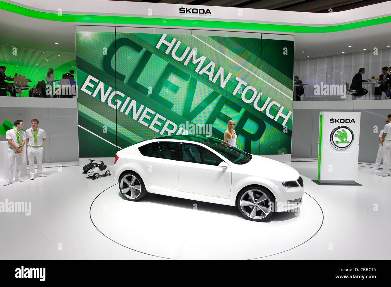 Concept car Skoda Vision-D, designed by Skoda Chief designer Jozef ...