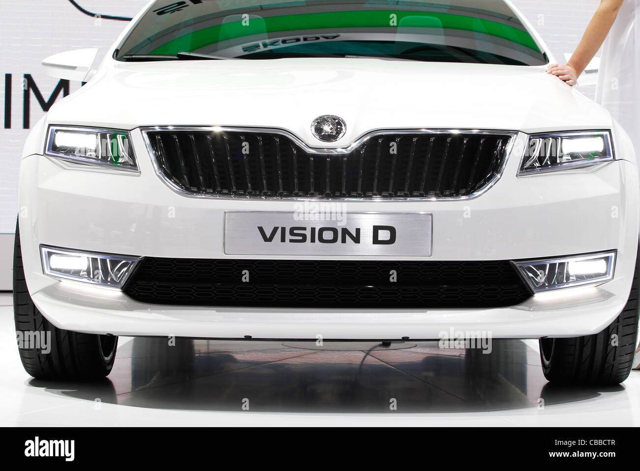 Concept car Skoda Vision-D, designed by Skoda Chief designer Jozef ...