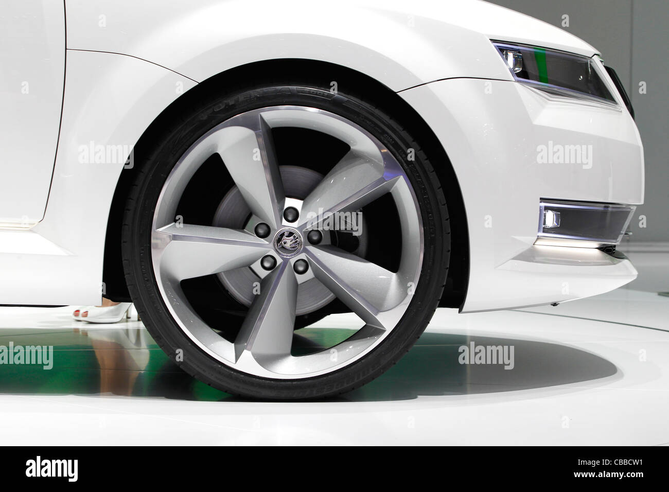 Concept car Skoda Vision-D, designed by Skoda Chief designer Jozef ...