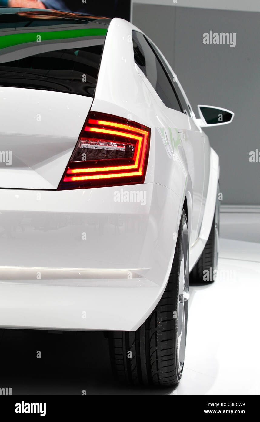 Concept car Skoda Vision-D, designed by Skoda Chief designer Jozef ...