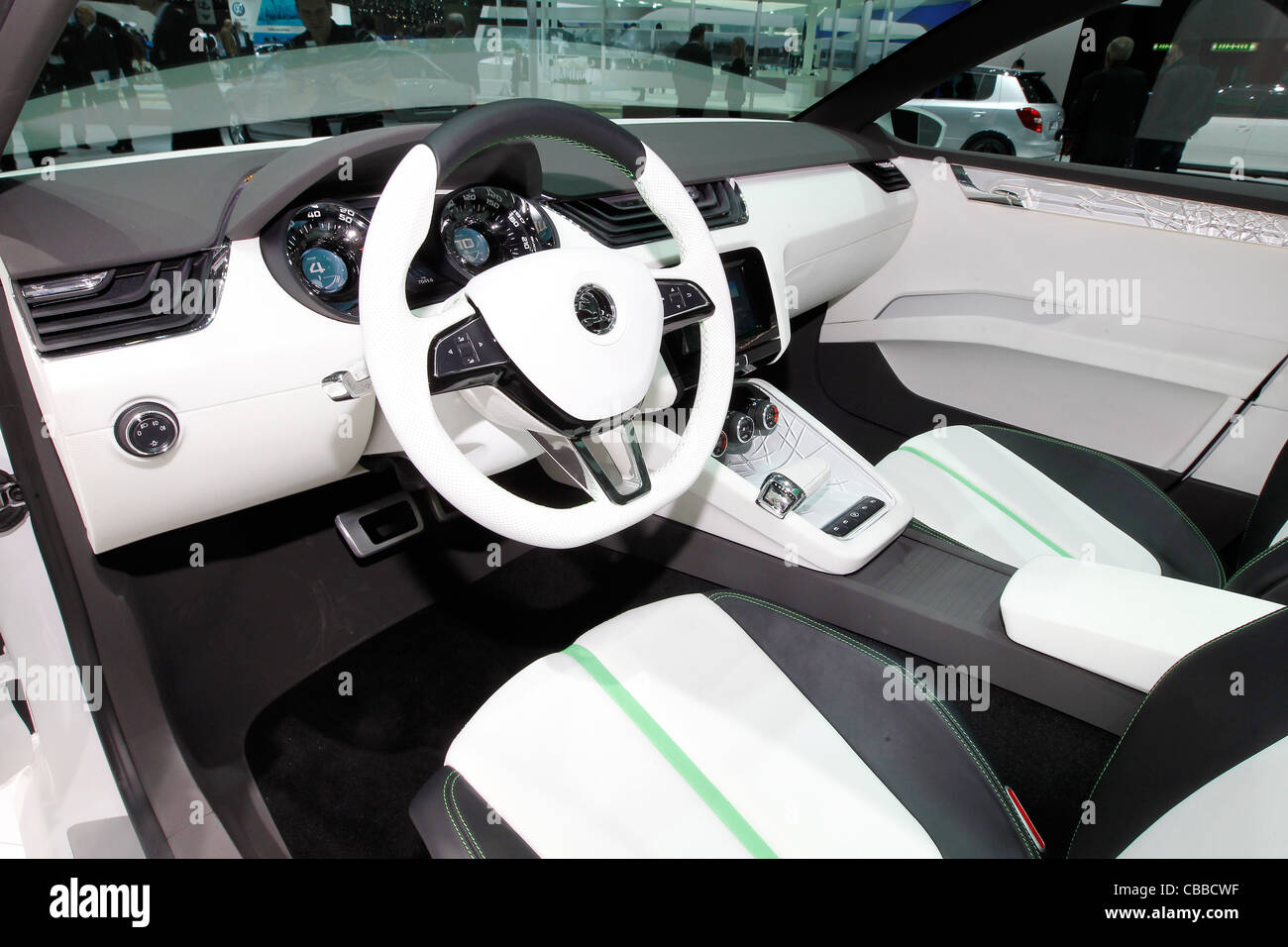 Concept car Skoda Vision-D, designed by Skoda Chief designer Jozef ...