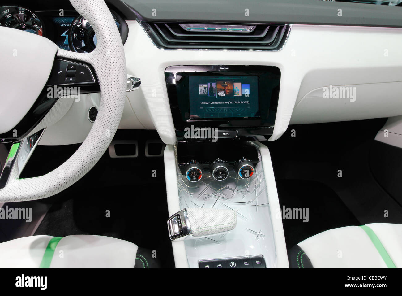 Concept car Skoda Vision-D, designed by Skoda Chief designer Jozef ...