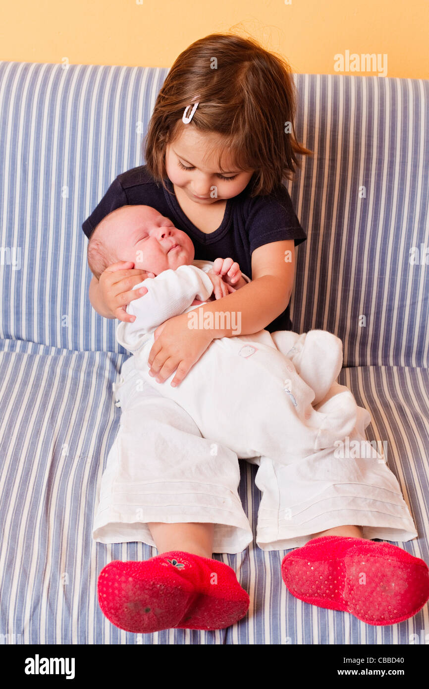child, children, baby, girl, sister, sibling, family Stock Photo - Alamy
