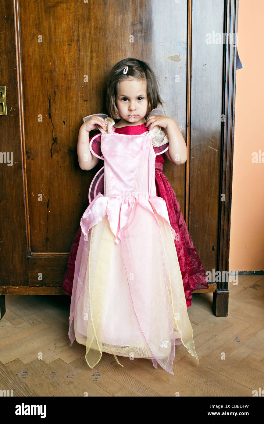 child, baby, girl, childhood, dress, room, fashion Stock Photo - Alamy
