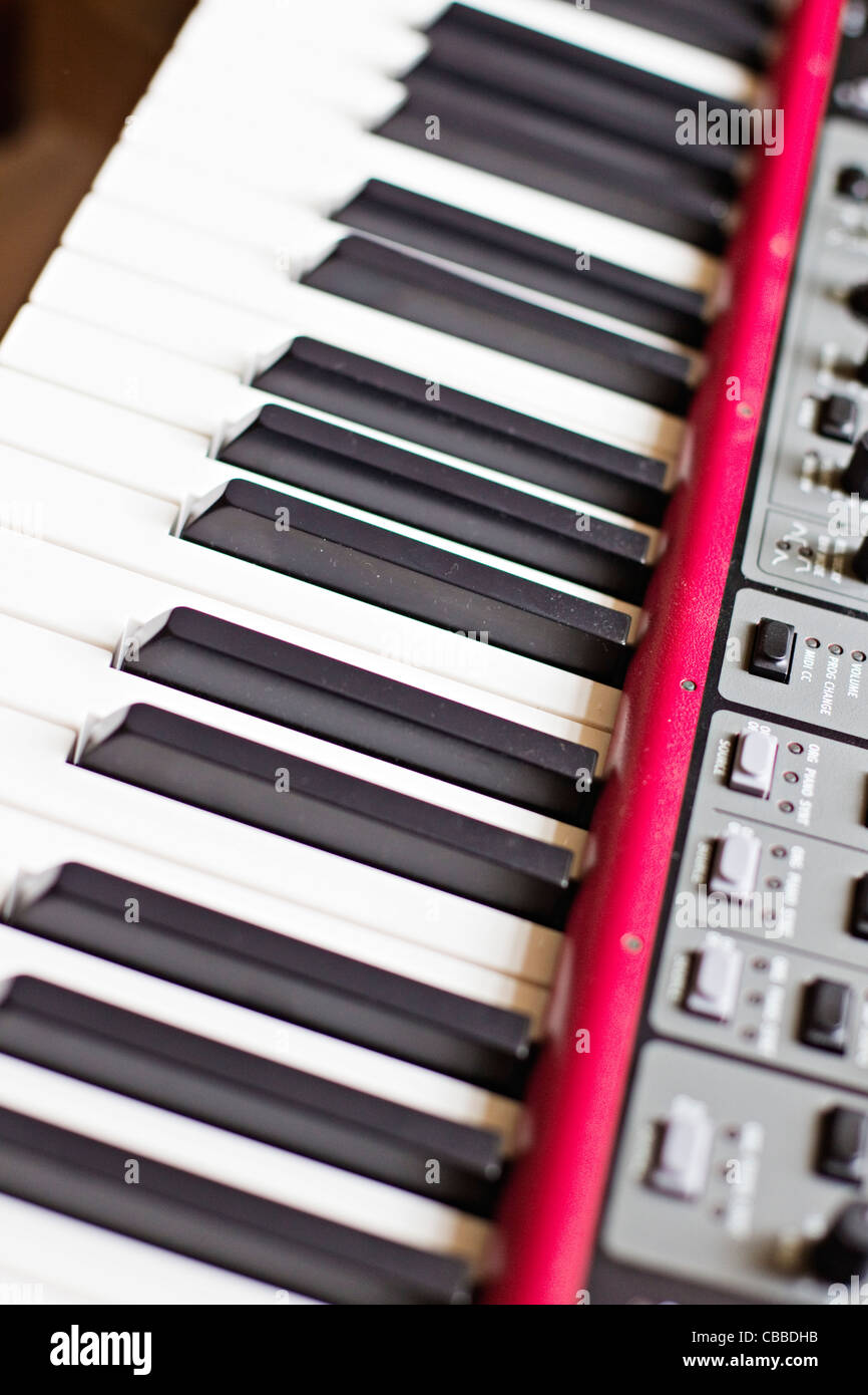 keyboard, keys, key lever Stock Photo - Alamy