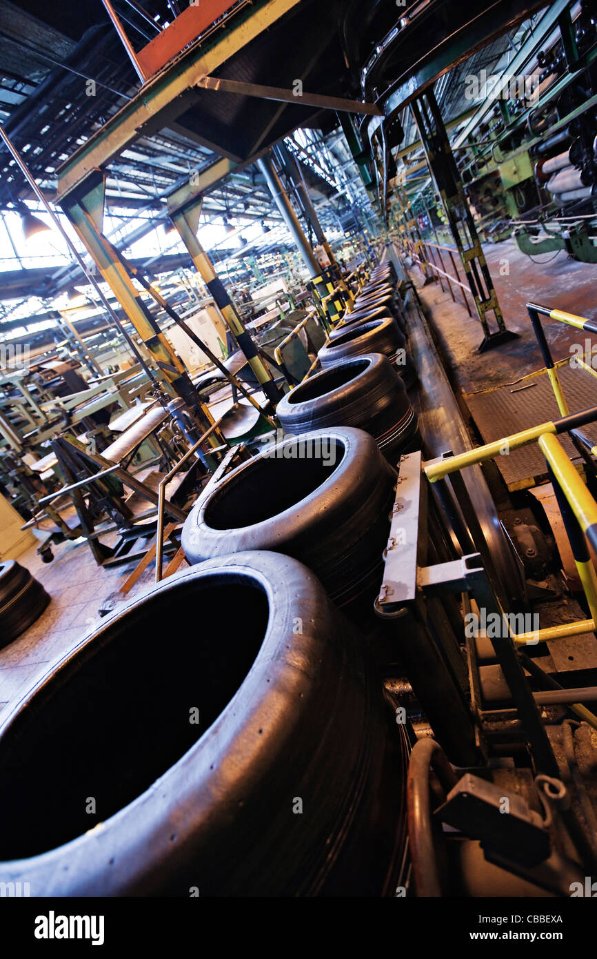 Rubber tyre production hi-res stock photography and images - Alamy