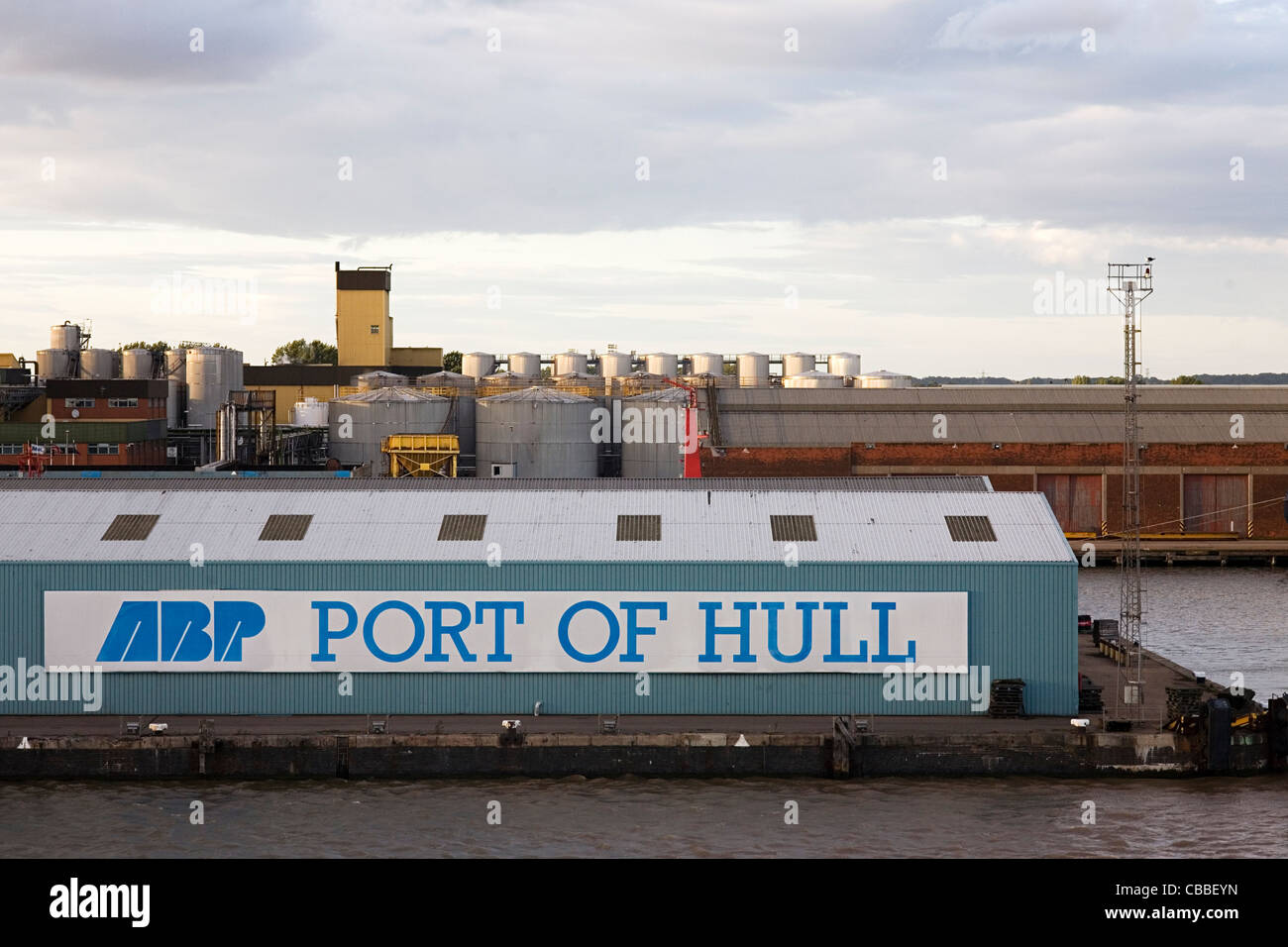 Port of Hull Stock Photo - Alamy