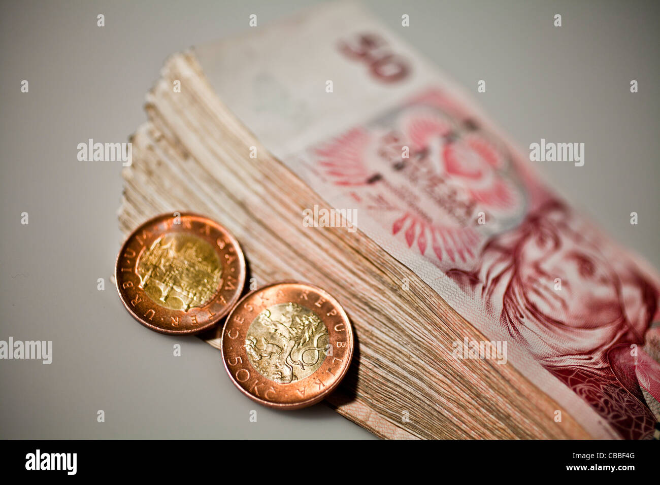 50 czk banknote hi-res stock photography and images - Alamy