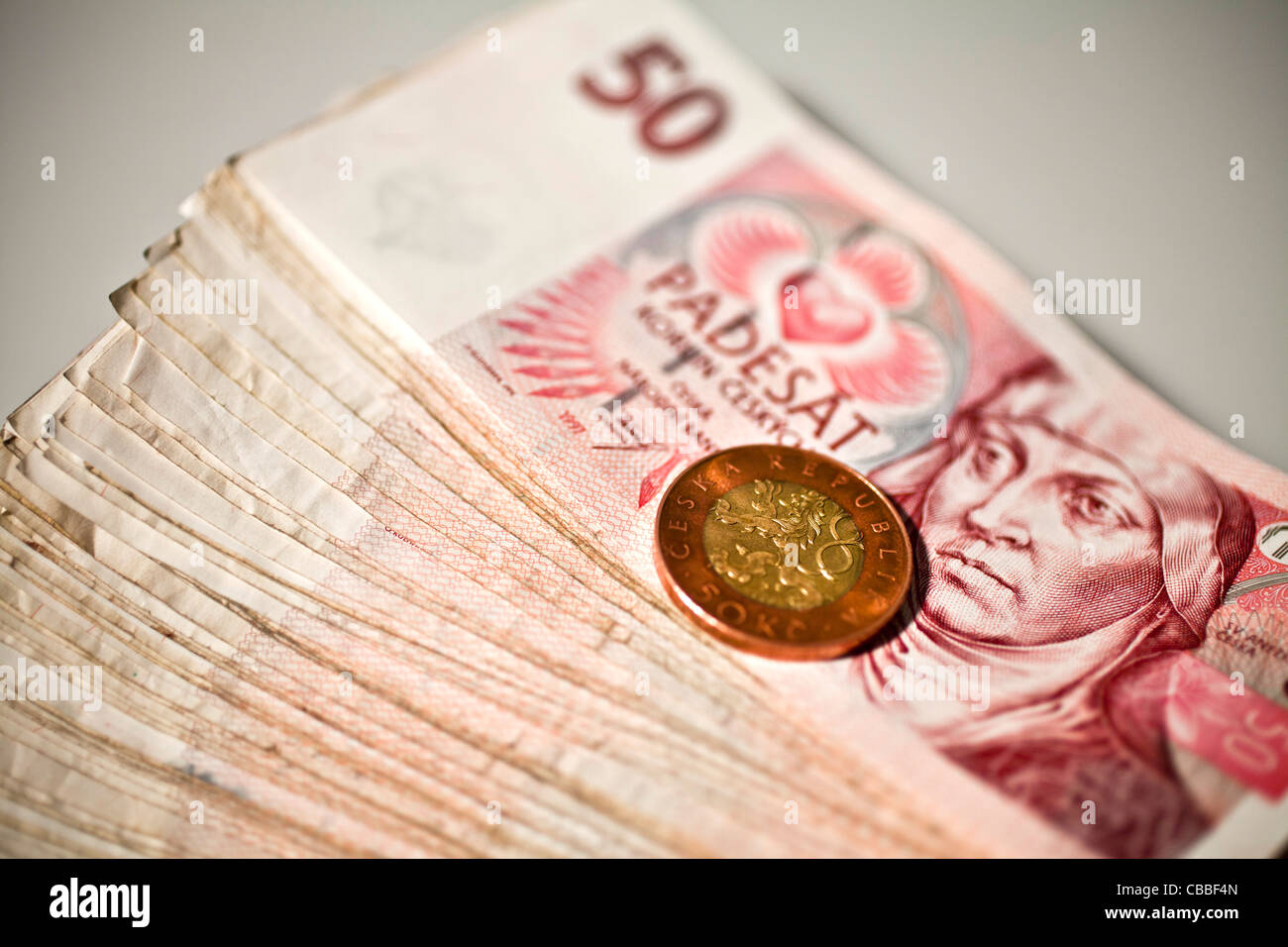 50 Czk Banknote High Resolution Stock Photography and Images - Alamy